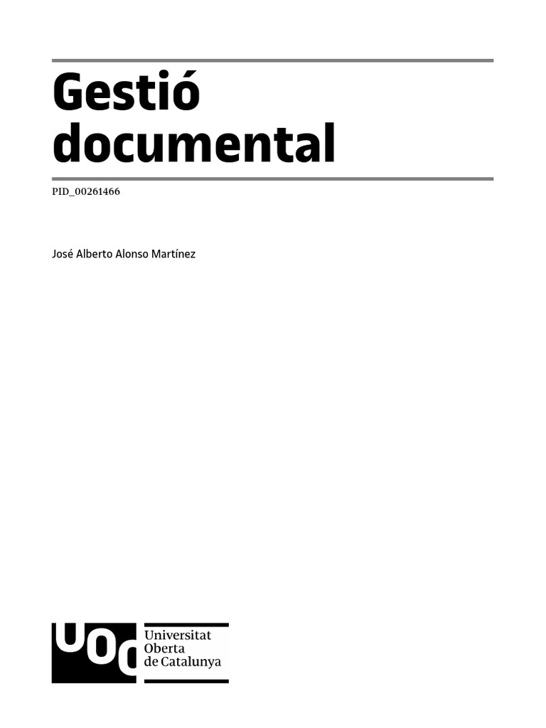 2019 Gestio Documental | PDF
