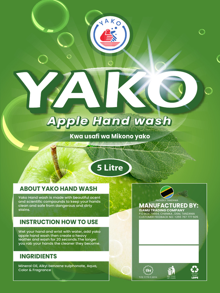 Apple Hand Wash Instructions | PDF