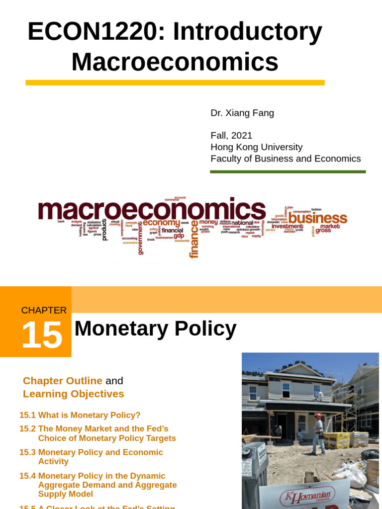 Understanding U.S. Monetary Policy | PDF | Quantitative Easing | Taylor ...