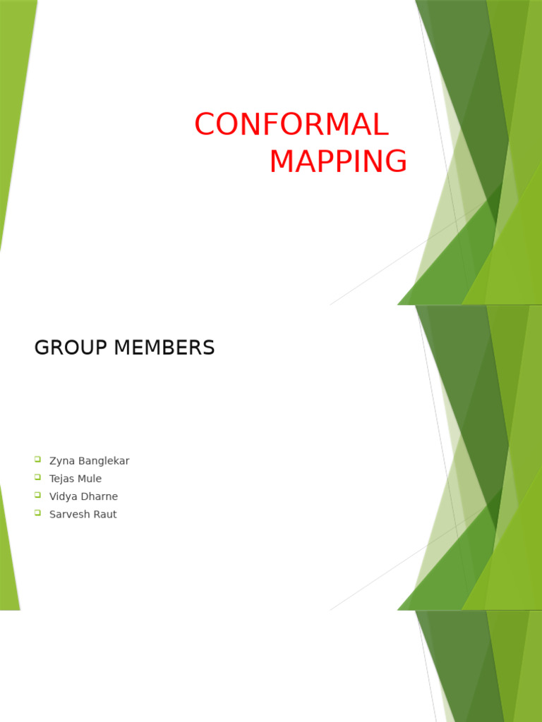 Conformal Mapping Pdf Complex Analysis Function Mathematics