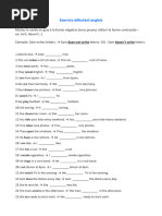 French Negation Practice Worksheet | PDF