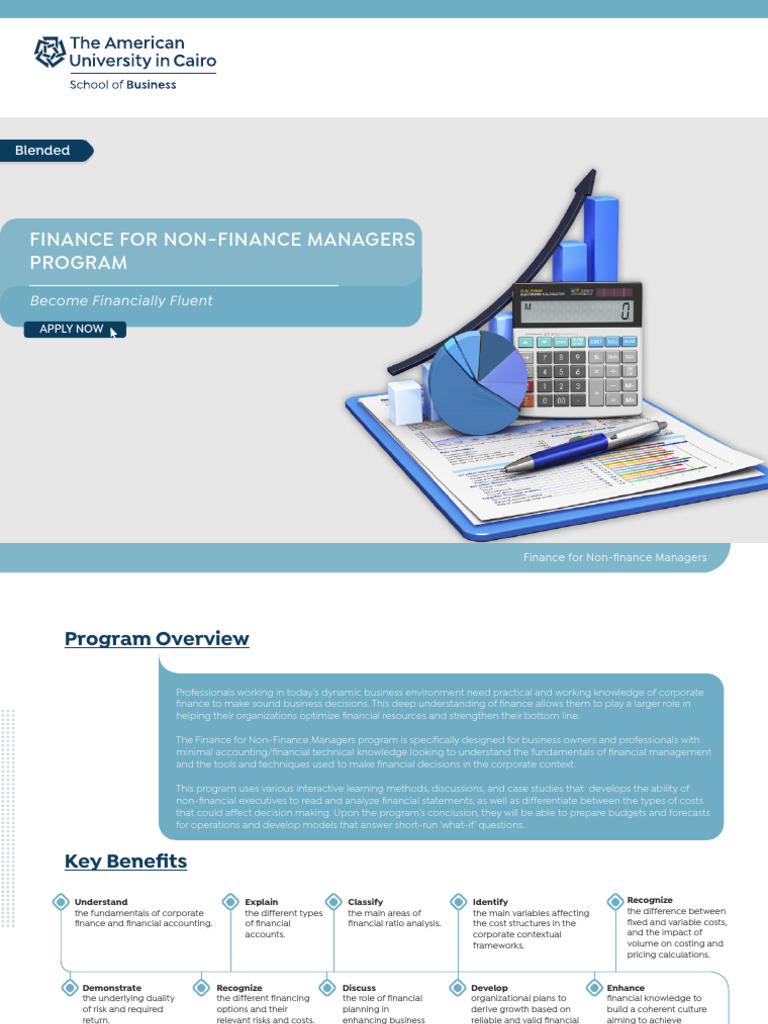 Finance Skills for Non-Finance Managers | PDF | Risk | Business