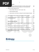 Entropy and Gibb's Free Energy, 9701 Notes | PDF | Entropy | Gibbs Free ...