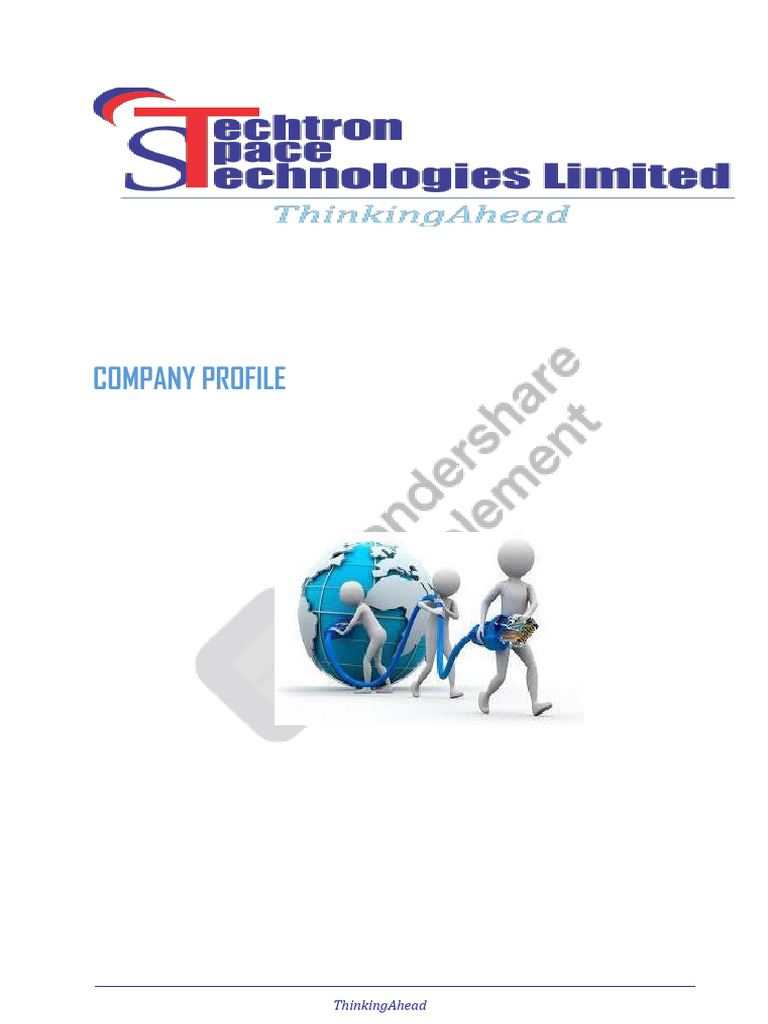 Techtron Space Technologies Overview | PDF | Business