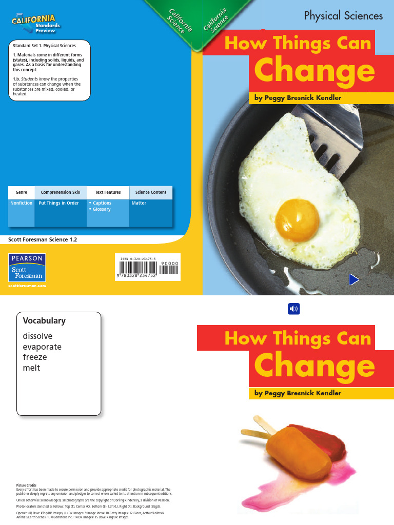 5. How Things Can Change | PDF | Nature | Materials
