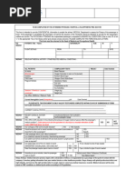 Emirates Medical Form 3 Oct | PDF | Medical Diagnosis | Medicine