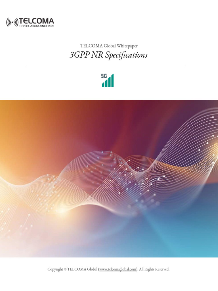 3GPP NR Specifications White Paper | PDF | Orthogonal Frequency ...
