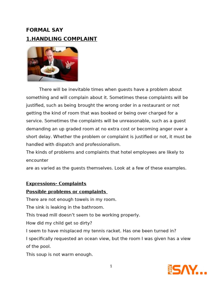 X. Formal Say | PDF | English Language | Negotiation