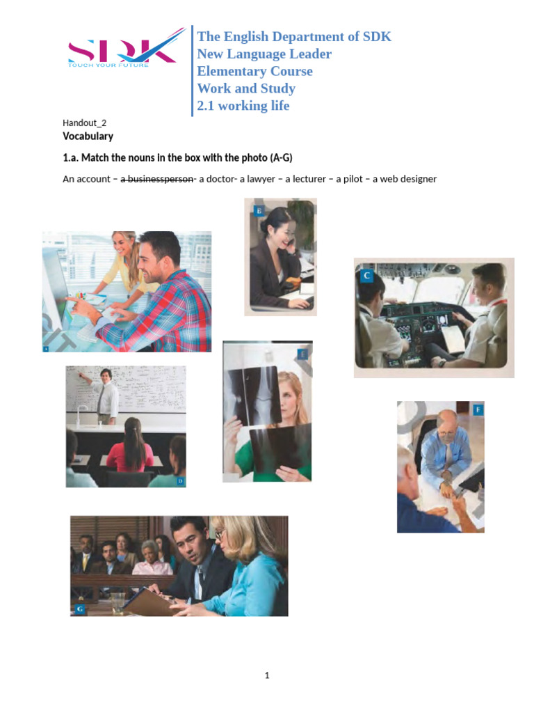 Handout 2 | PDF | Language Arts & Discipline