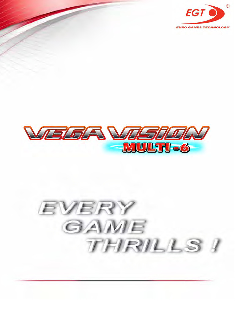 VegaVision Multi6 User Manual 6 0 EN | PDF | Slot Machine | Money