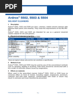 Ardrox® 6025A MULTI-PURPOSE AIRCRAFT CLEANER TDS | PDF | Corrosion | Steel