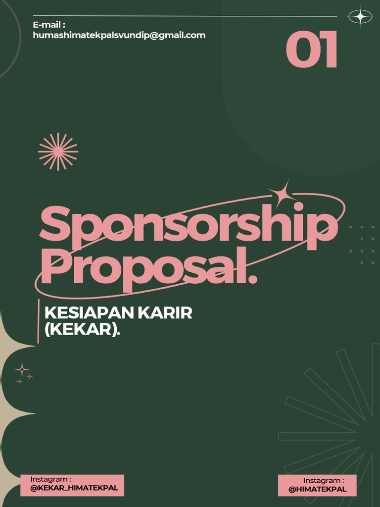 Proposal Sponsorship KEKAR Himatekpal Tahun 2024 | PDF