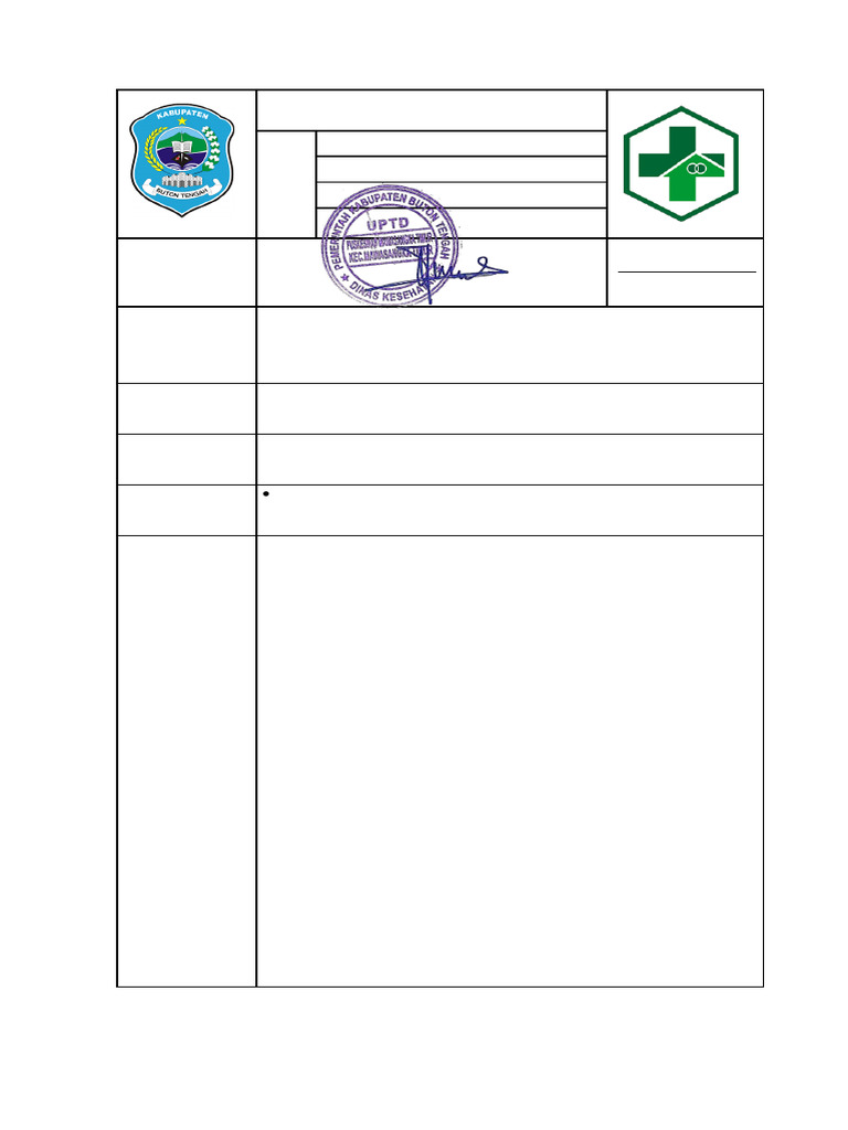 SOP Pengambilan Sampel Swab Nasofaring | PDF | Kesehatan Holistik | Teknologi & Rekayasa
