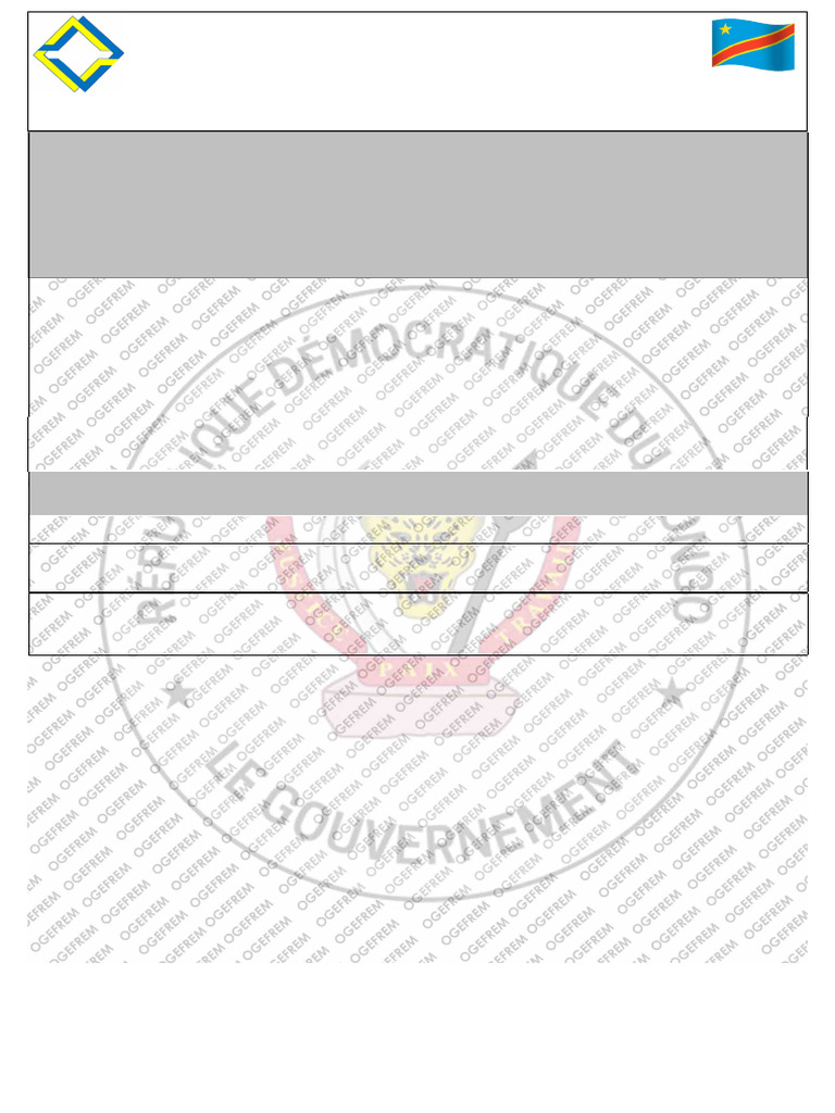 Demande de certification OGEFREM 2024 | PDF | Biens de consommation ...