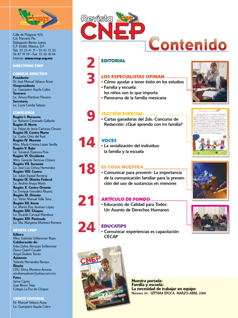 02 CNEP Mzo 09 Baja | PDF | Escuelas | Aprendizaje