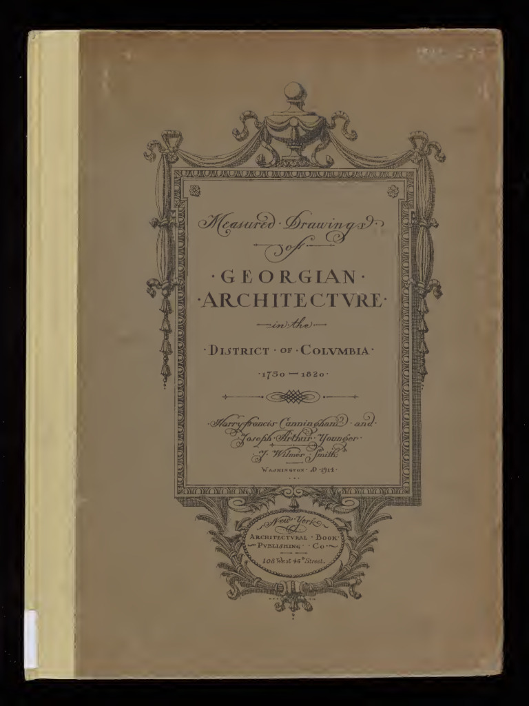 Georgian Architecture DC 1750-1820 | PDF