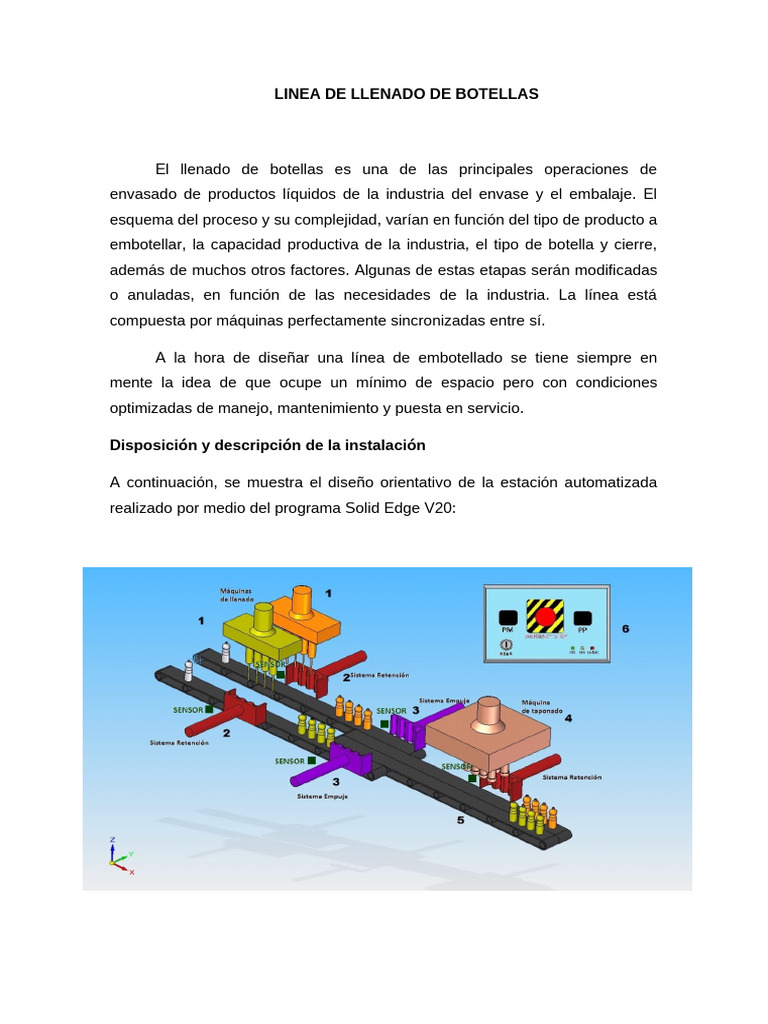 Linea de Llenado | PDF