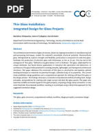 Butt-Joint Glazing Design Guidelines | PDF | Glasses | Silicone