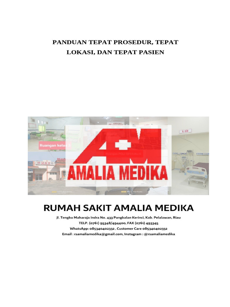 Panduan SKP 4 (Tepat Prosedur, Tepat Lokasi Dan Tepat Pasien) | PDF | Sains & Matematika