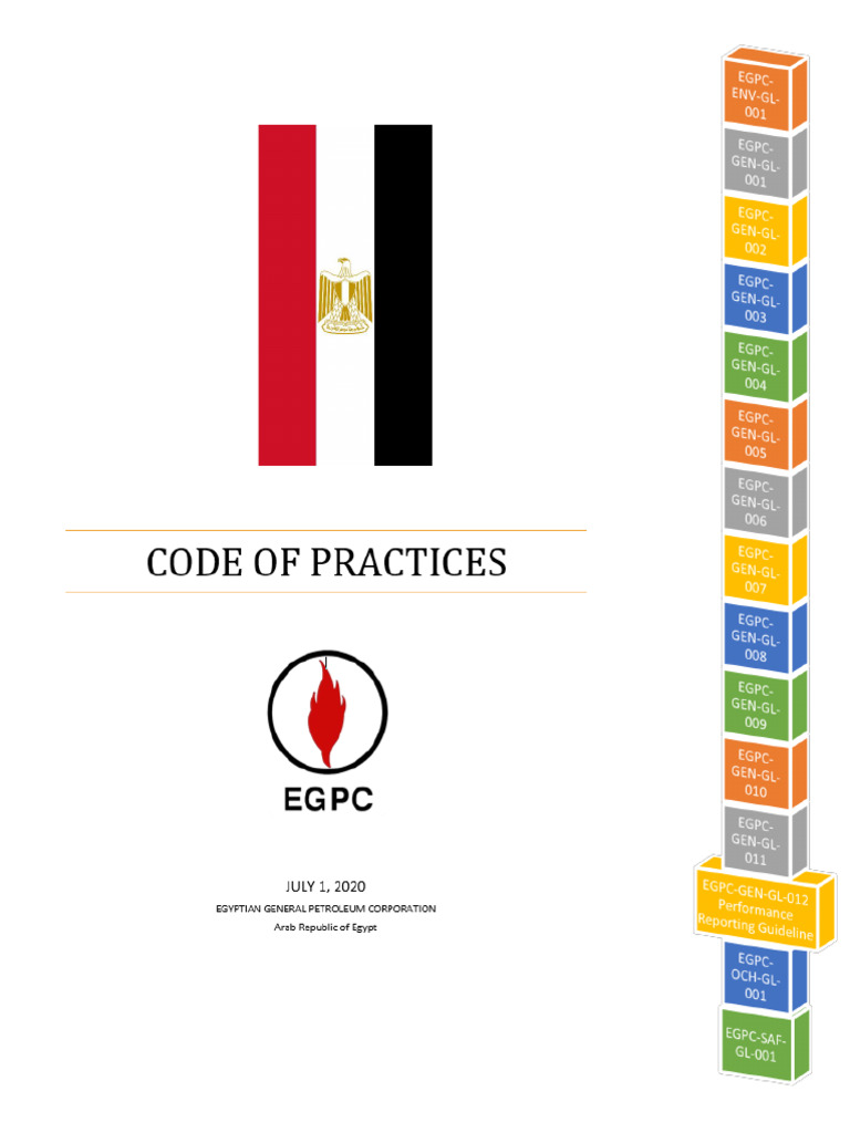 EGPC GEN GL 12 HSE Performance Reporting Guideline Final Rev 0 | PDF | Oil Well | Pollution