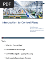 Control Plan Training | PDF | Engineering Tolerance | Business Process