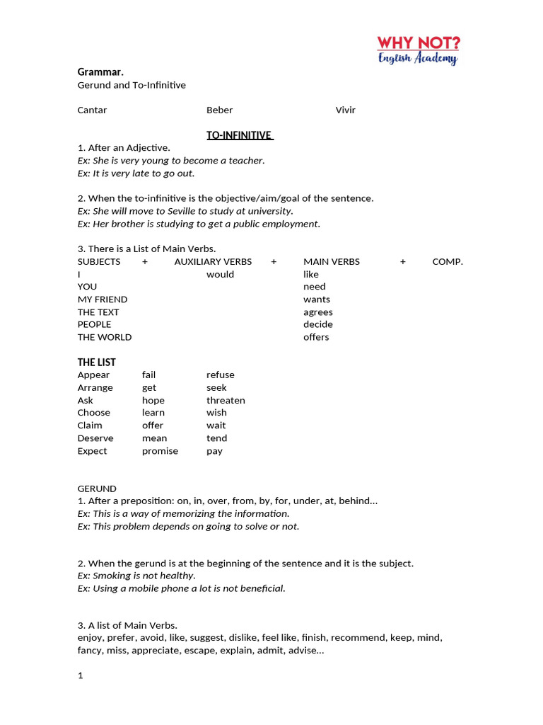 B2 preparation 1 | PDF | Verb | Semantic Units