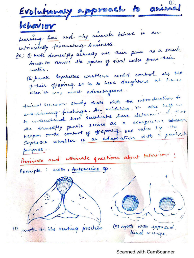 Proximate and Ultimate Causes of Behavior - Compressed | PDF