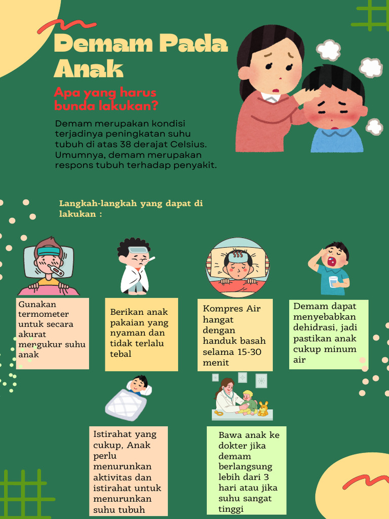 Poster Demam Pada Anak Poster PDF | PDF