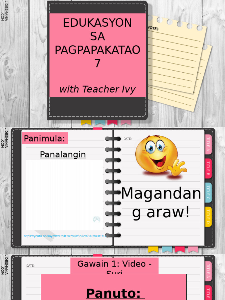 Esp7 Q1 Week1 Week2 | PDF