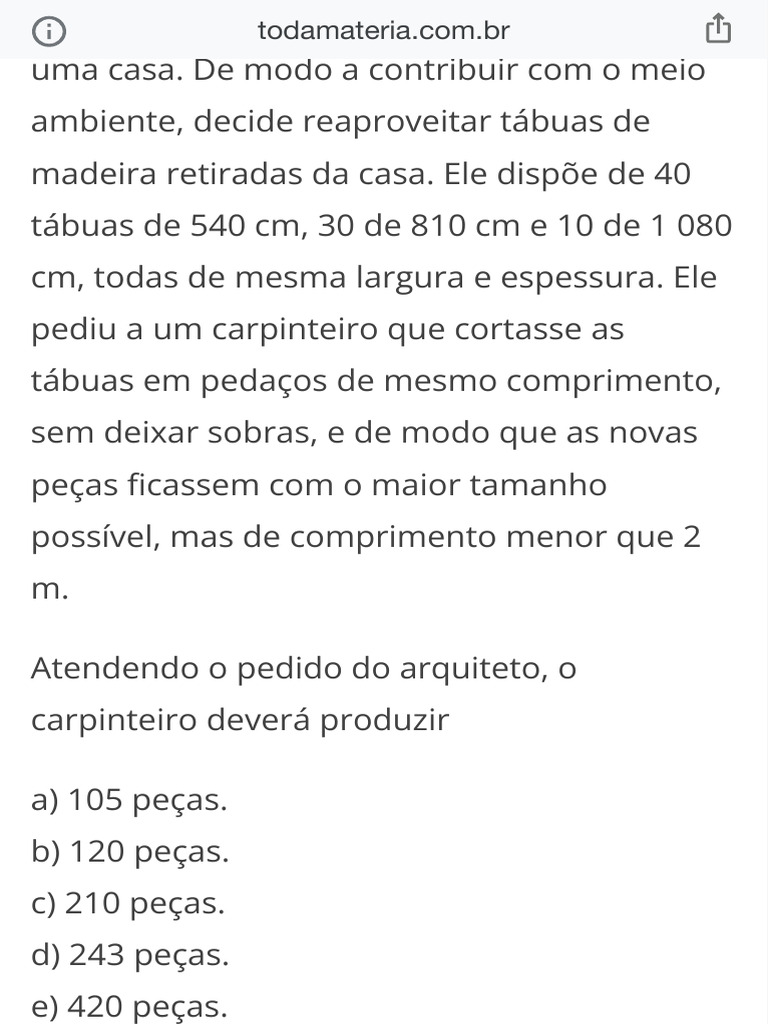 Exercícios de MMC e MDC Comentados e Resolvidos - Toda Matéria | PDF