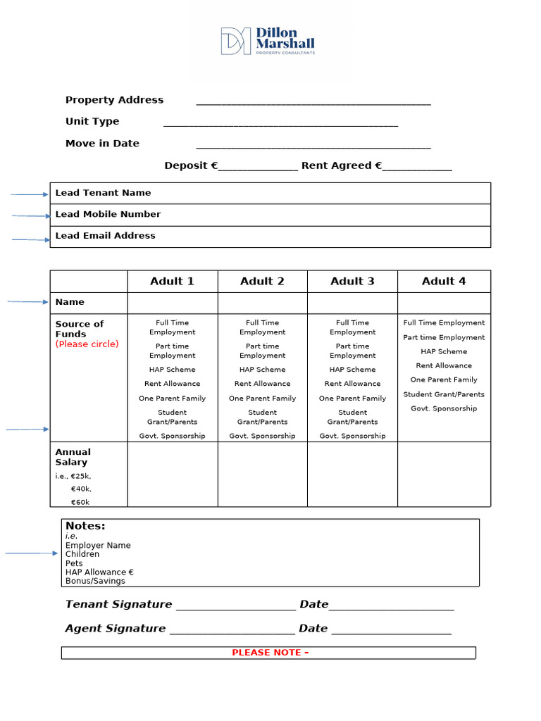 Property Sheet 2023 Amended 2 | PDF | Renting
