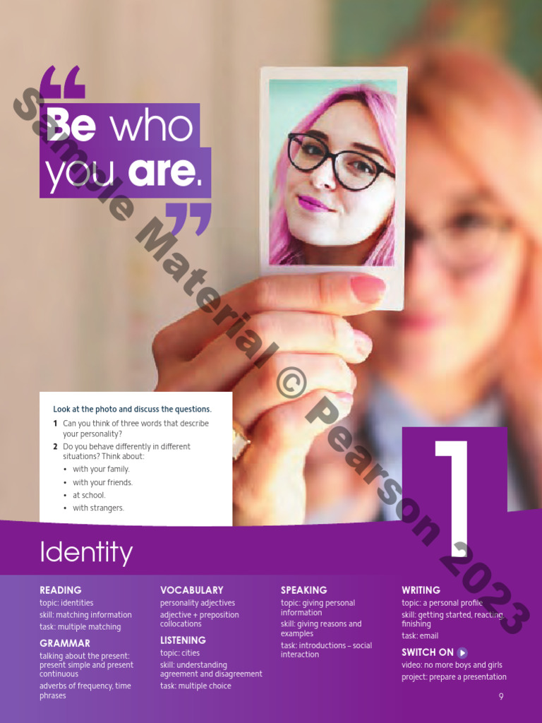 Gold Experience B1 U1 - Student's Book | PDF | Adverb | Adjective