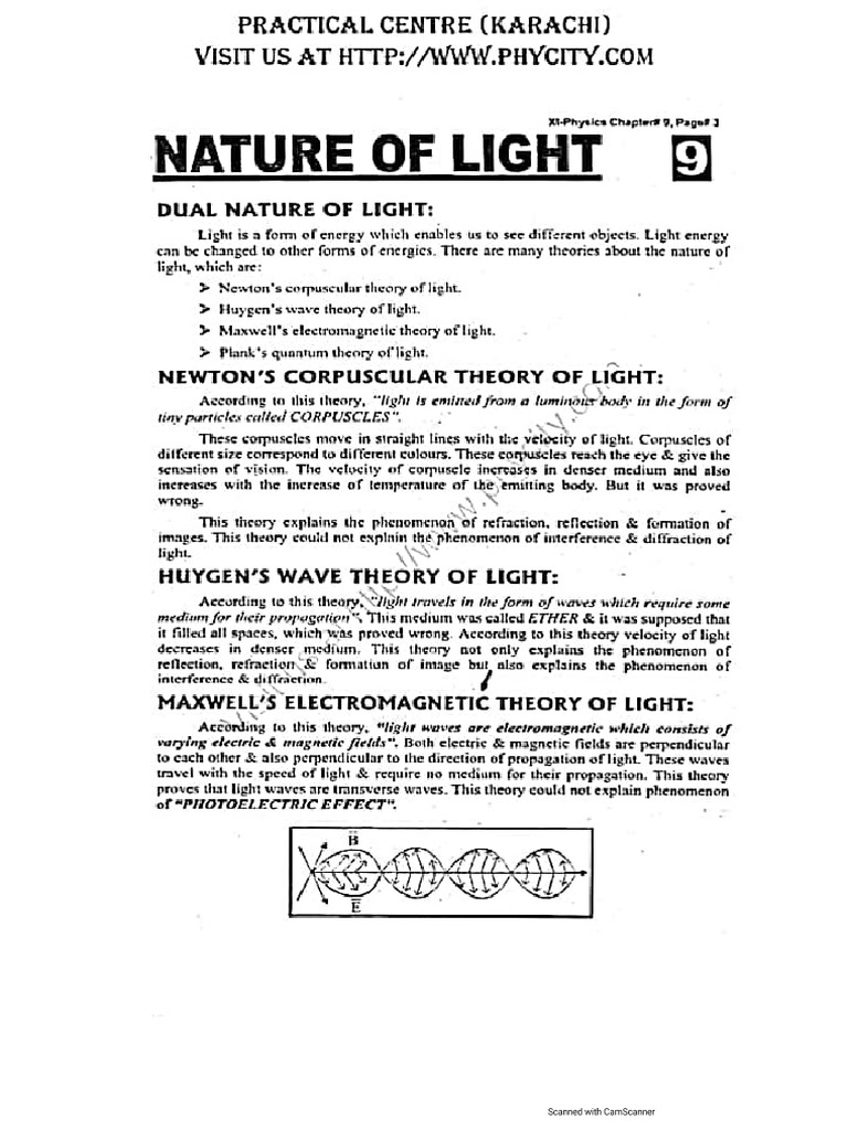 Light Wave Interference | PDF