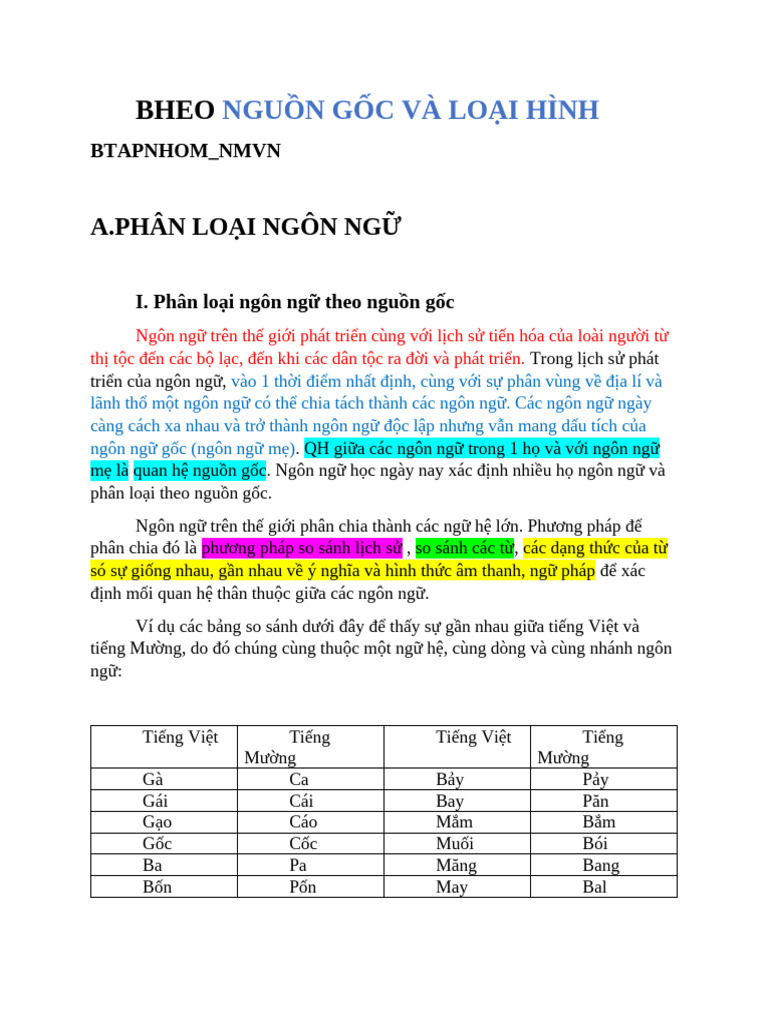 Hoangvansu NMVNH | PDF