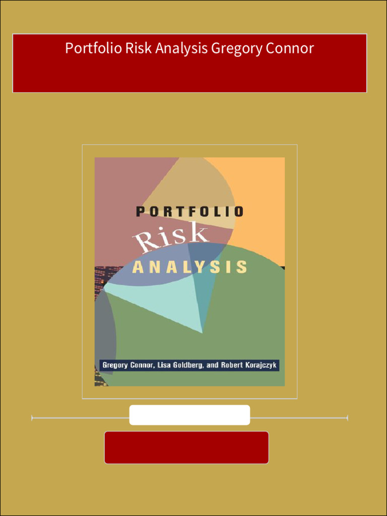 Buy ebook Portfolio Risk Analysis Gregory Connor cheap price | PDF ... Buy ebook Portfolio Risk Analysis Gregory Connor cheap price | PDF ...