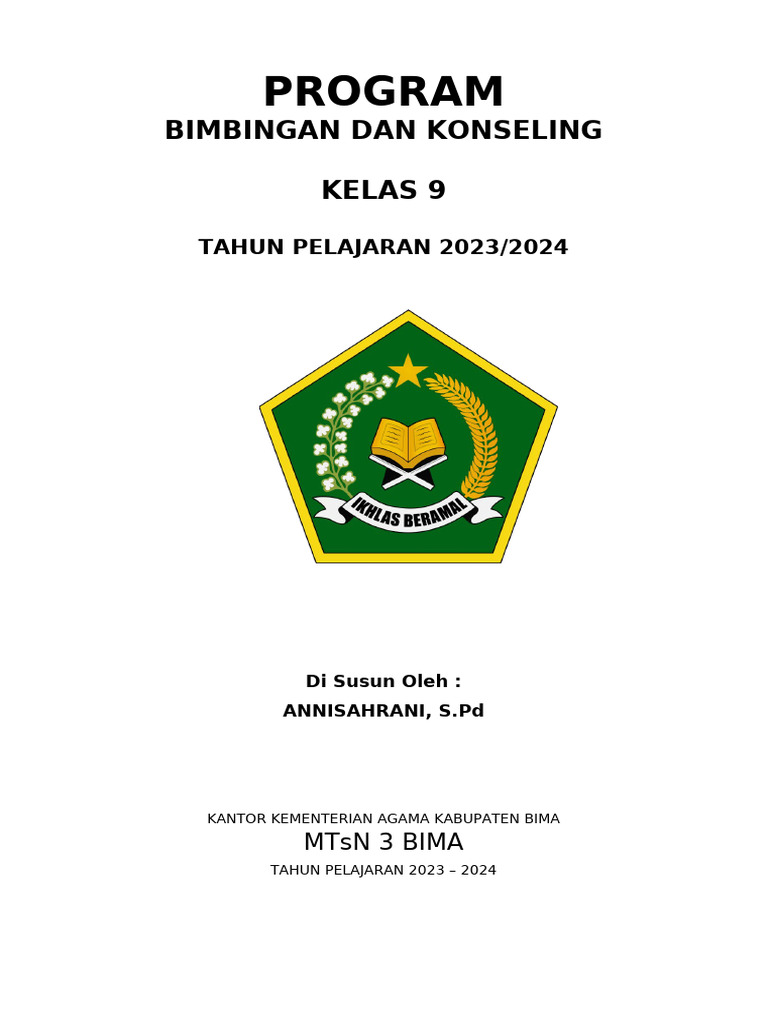Prangkat BK Lengkap 9 | PDF