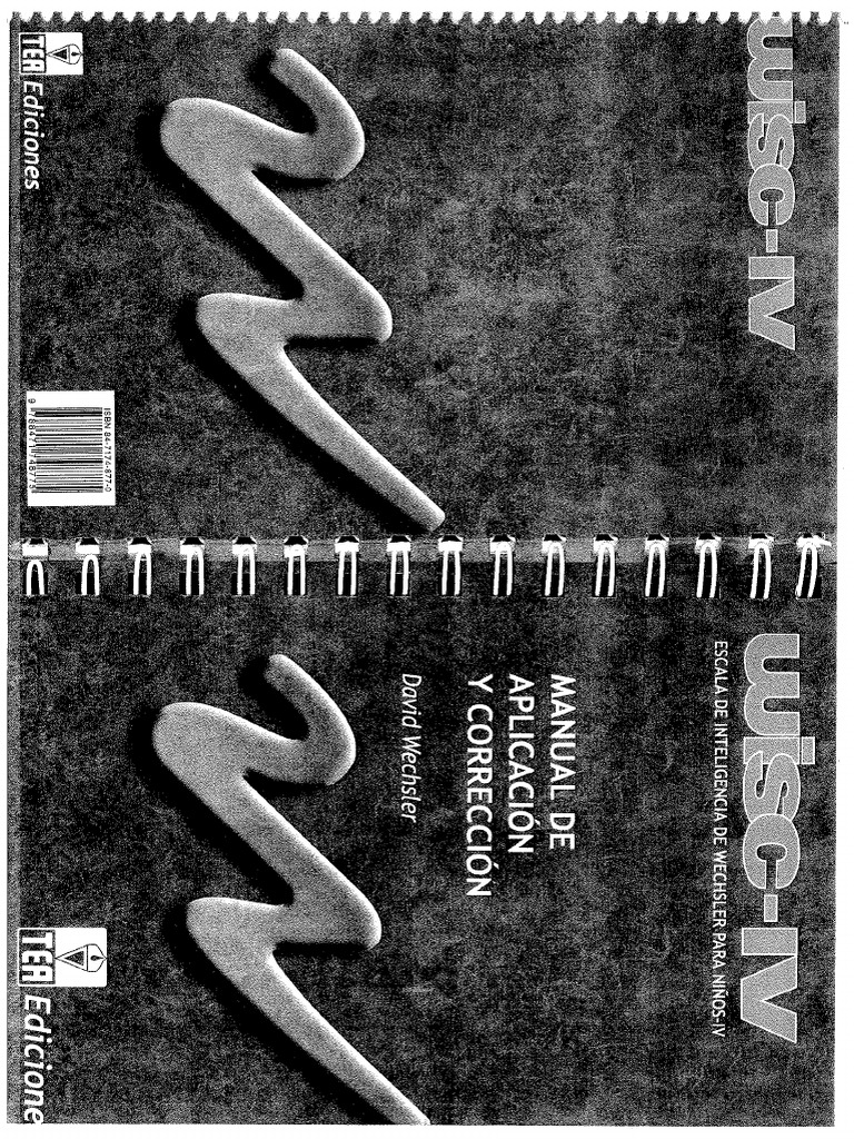 Manual Wisc Iv | PDF