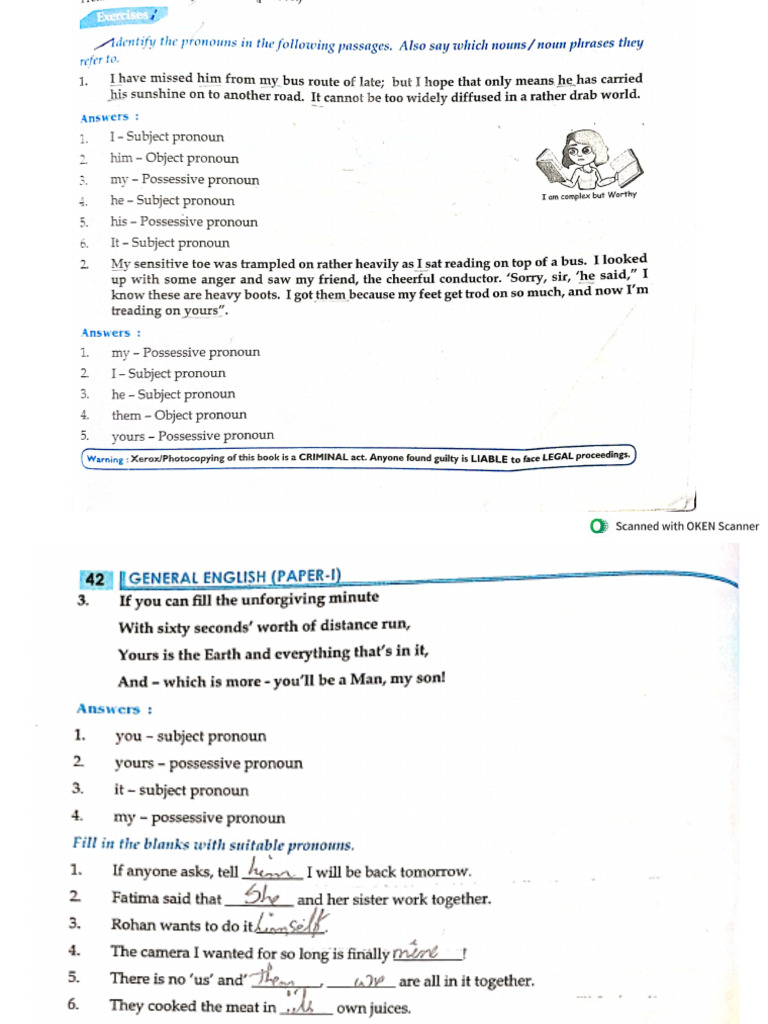 Unit-2 Grammar-Pronouns | PDF