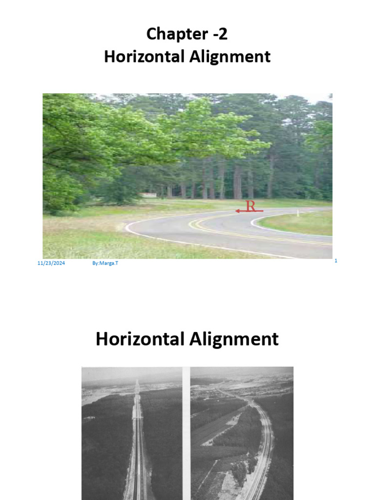 Route Surveying Chapter-2 | PDF | Curvature | Tangent