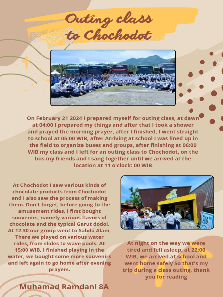 Class Outing Report, 20241125 - 180415 - 0000 | PDF