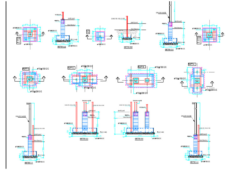 Typical Footing Layout | PDF