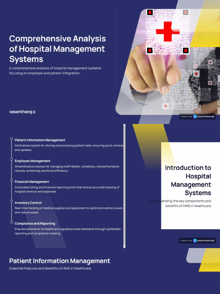 Comprehensive Analysis of Hospital Management Systems | PDF