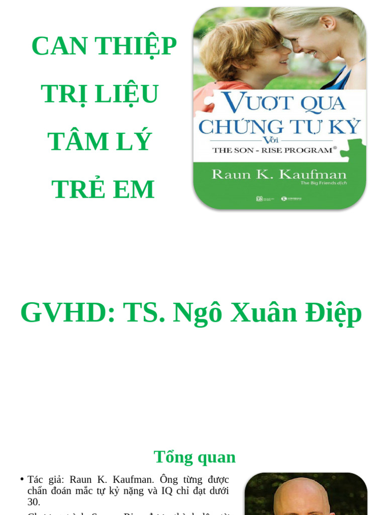 Vư T Qua CH NG T K V I The Son - Rise Program - 1556160089 - 1556160031 - 1556160057 | PDF