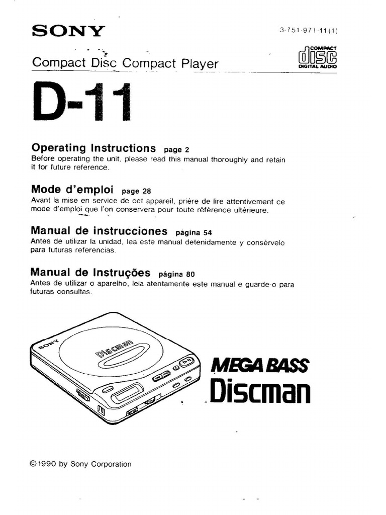 Sony d11 User | PDF