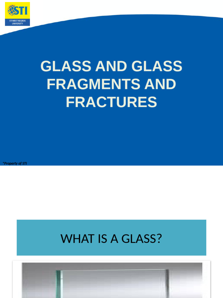 11 - Glass | PDF | Glasses | Fracture