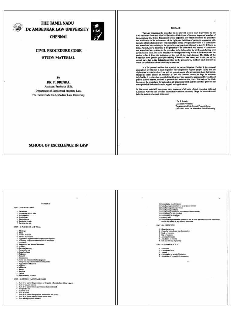 5 Civil Procedure Code | PDF