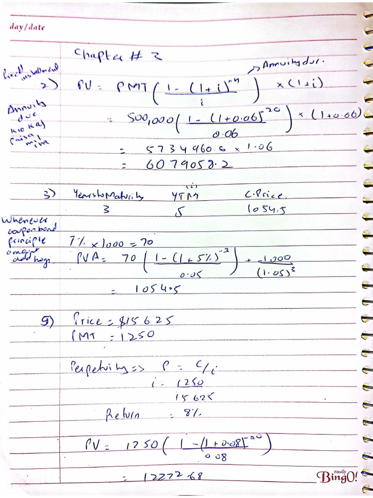 FIM Chapter 3 Solution | PDF