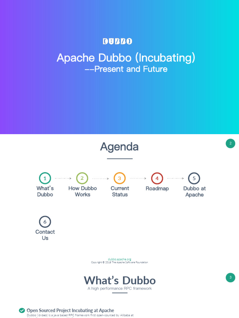 Apache Dubbo (Incubating) Open Source Present and Future | PDF ...