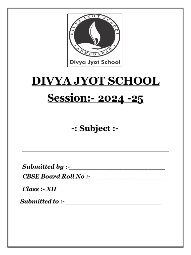 Cover Page, Certificate & Acknowledgement | PDF