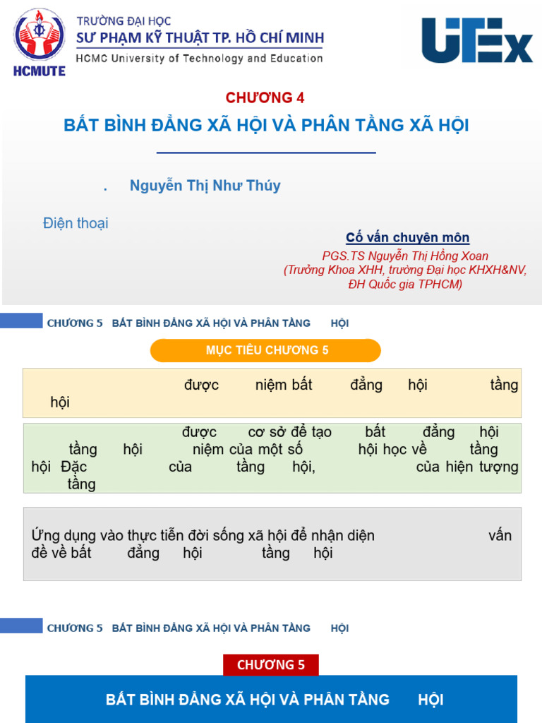 (UTEx) - XHH - CHUONG - 5 - BAI 1 | PDF